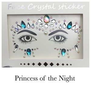 Accessories | Rave Festival Crystal Rhinestone Face Jewels | Poshmark